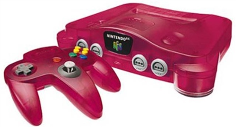 Nintendo 64 Console Watermelon Red W Expansion Pak Unboxed CeX IE Buy Sell Donate